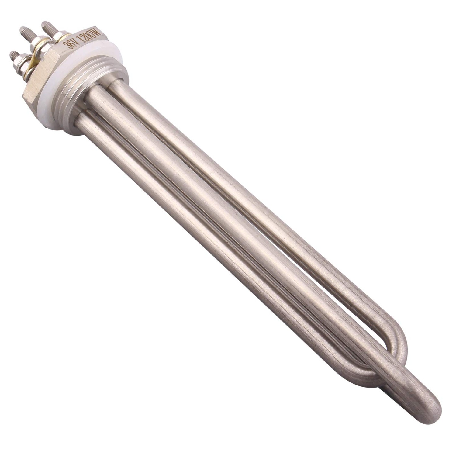 DERNORD 36V 1200W DC Submersible Water Heater Element Stainless Steel ...