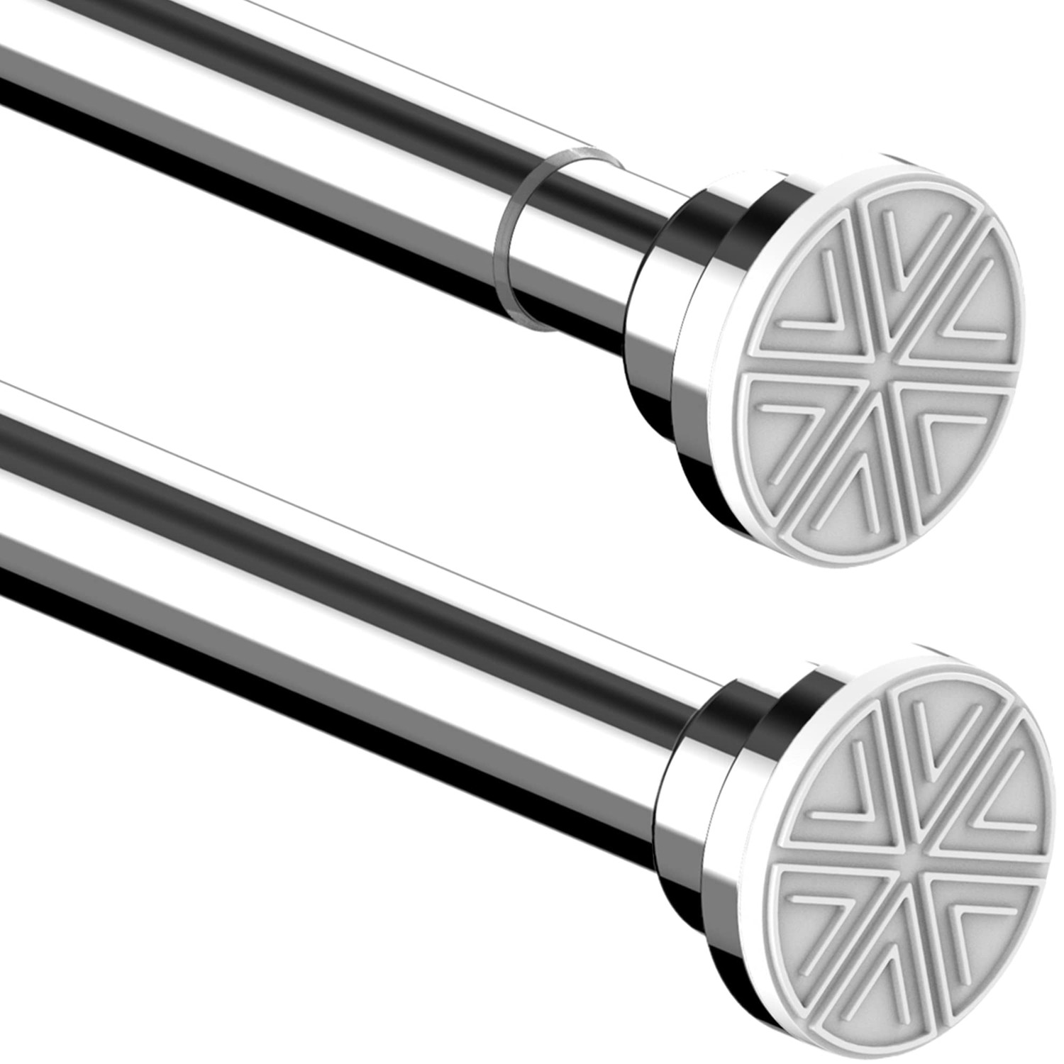 1 x Curtain Rail, No Drilling, Adjustable, Shower Curtain Rail ...