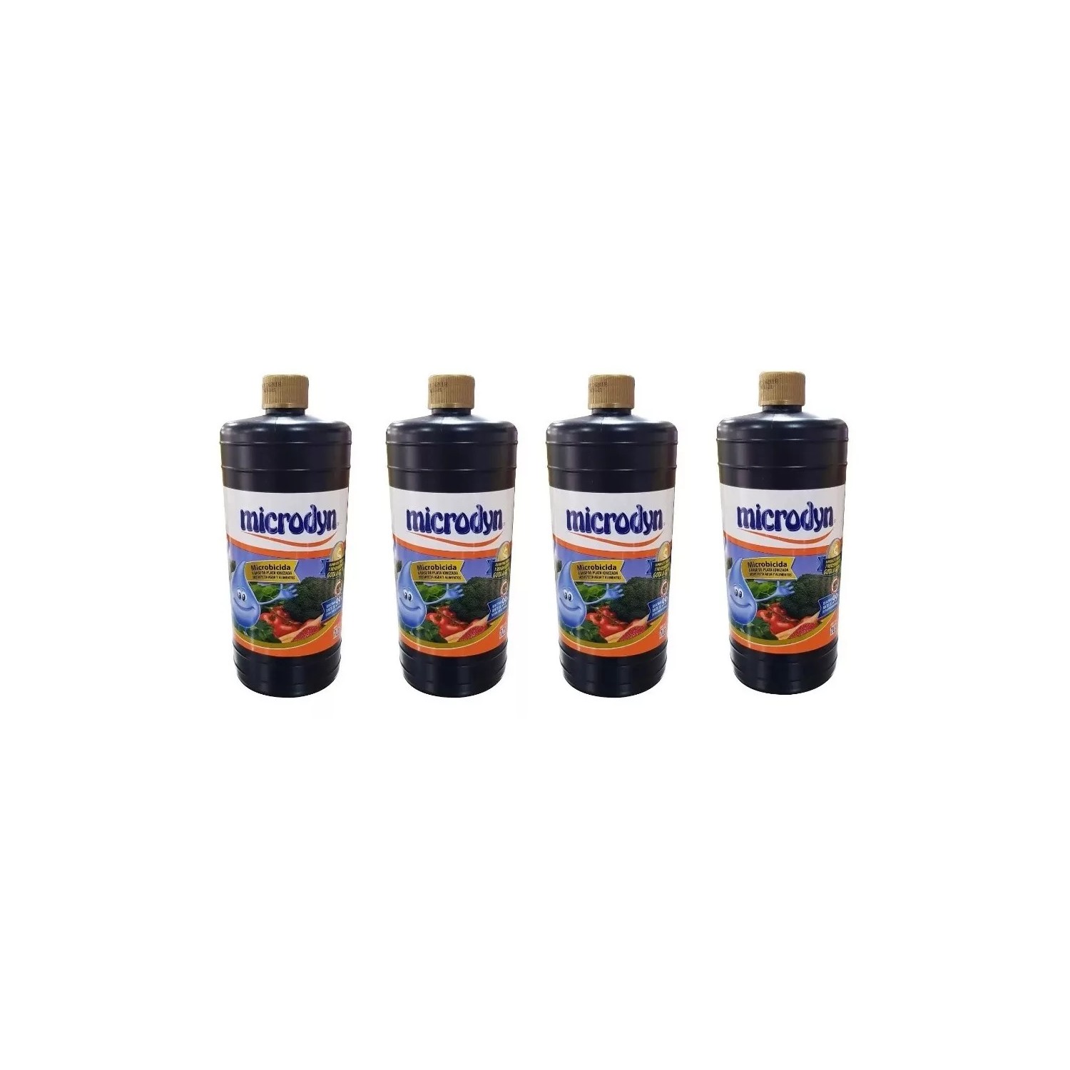 Microdyn 4 Litros De Desinfectante Microdyn Para Frutas Y Verduras ...