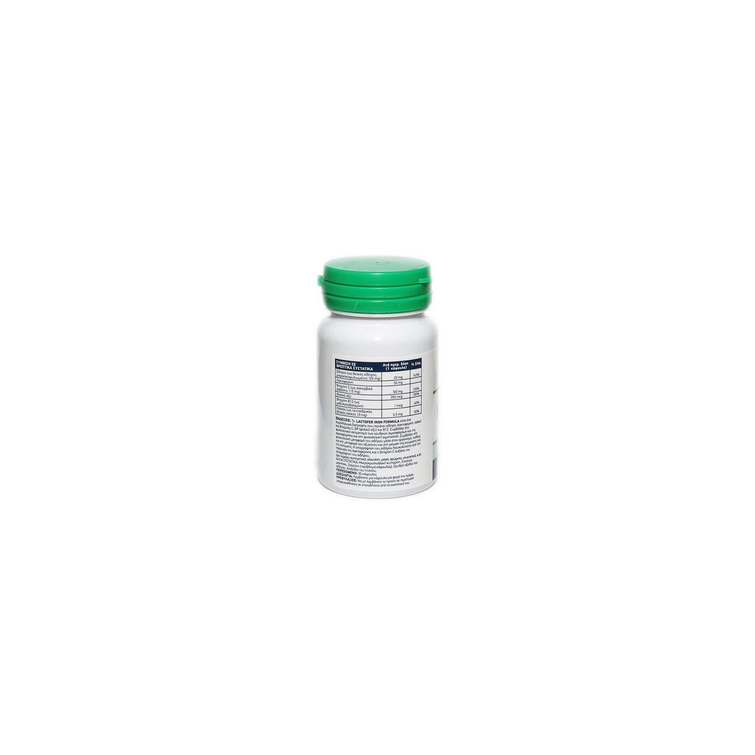 Doctor's Formulas Lactofer Iron Formula 30 caps - ibspot.com