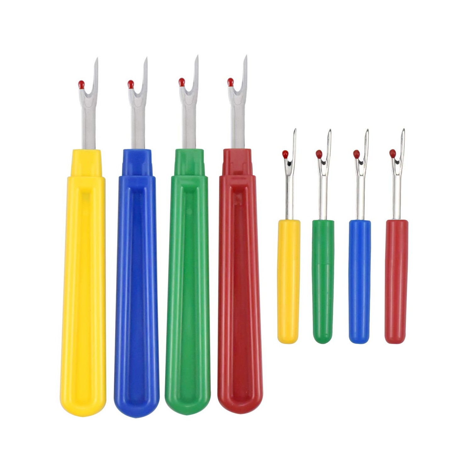 kissral Seam Ripper, 8 Pieces, 2 Sizes, Thread Remover, Professional ...