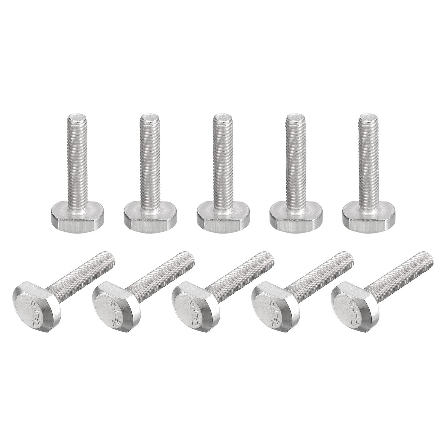 QUARKZMAN T-slot bolts, M6 x 30 mm, T-slot entry bolts, sliding bolts ...