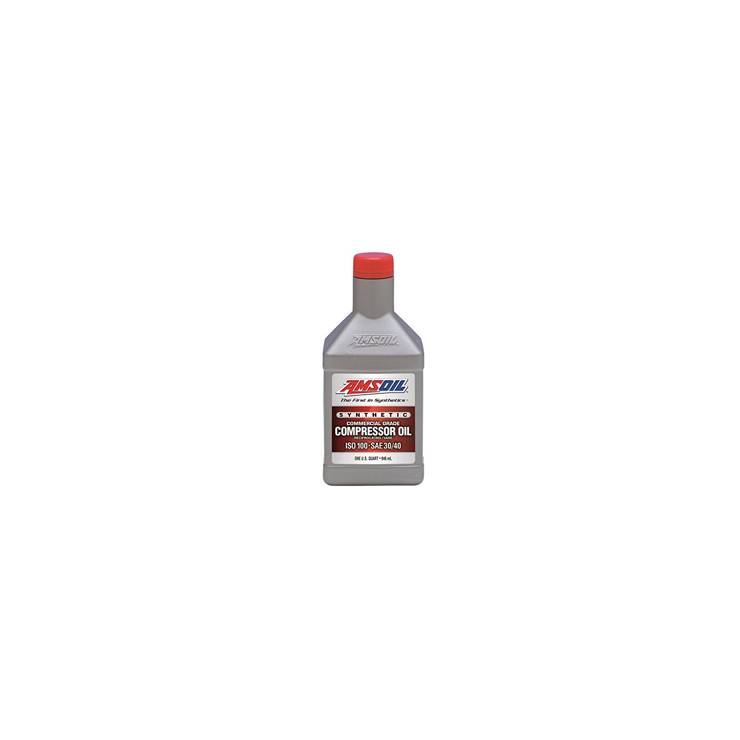 1 Quart Amsoil Synthetic Commercial Grade Air Compressor Oil ISO-100 ...