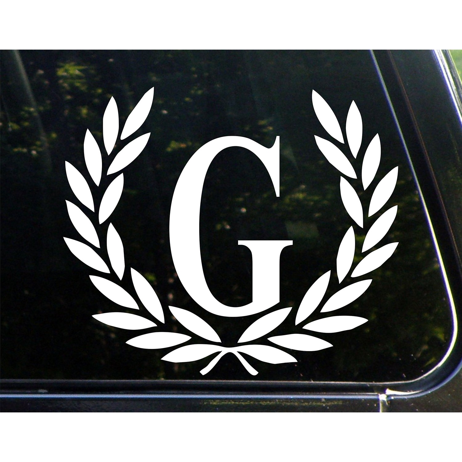 Sweet Tea Decals Letter G Large Size, Decorative Monogram - 9" x 10 ...