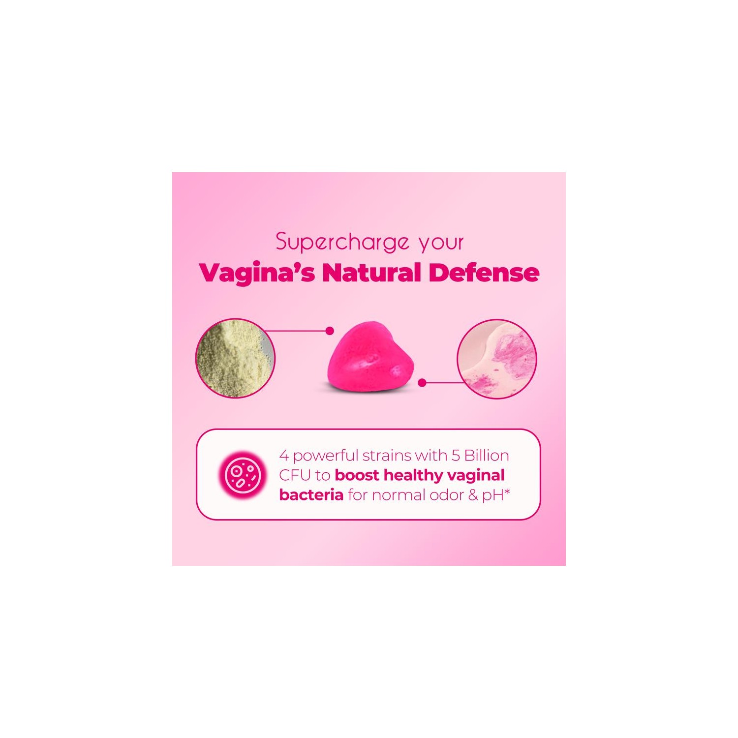 Aphrodite Vaginal Probiotic Gummies - PH Balancing Probiotic Gummies ...