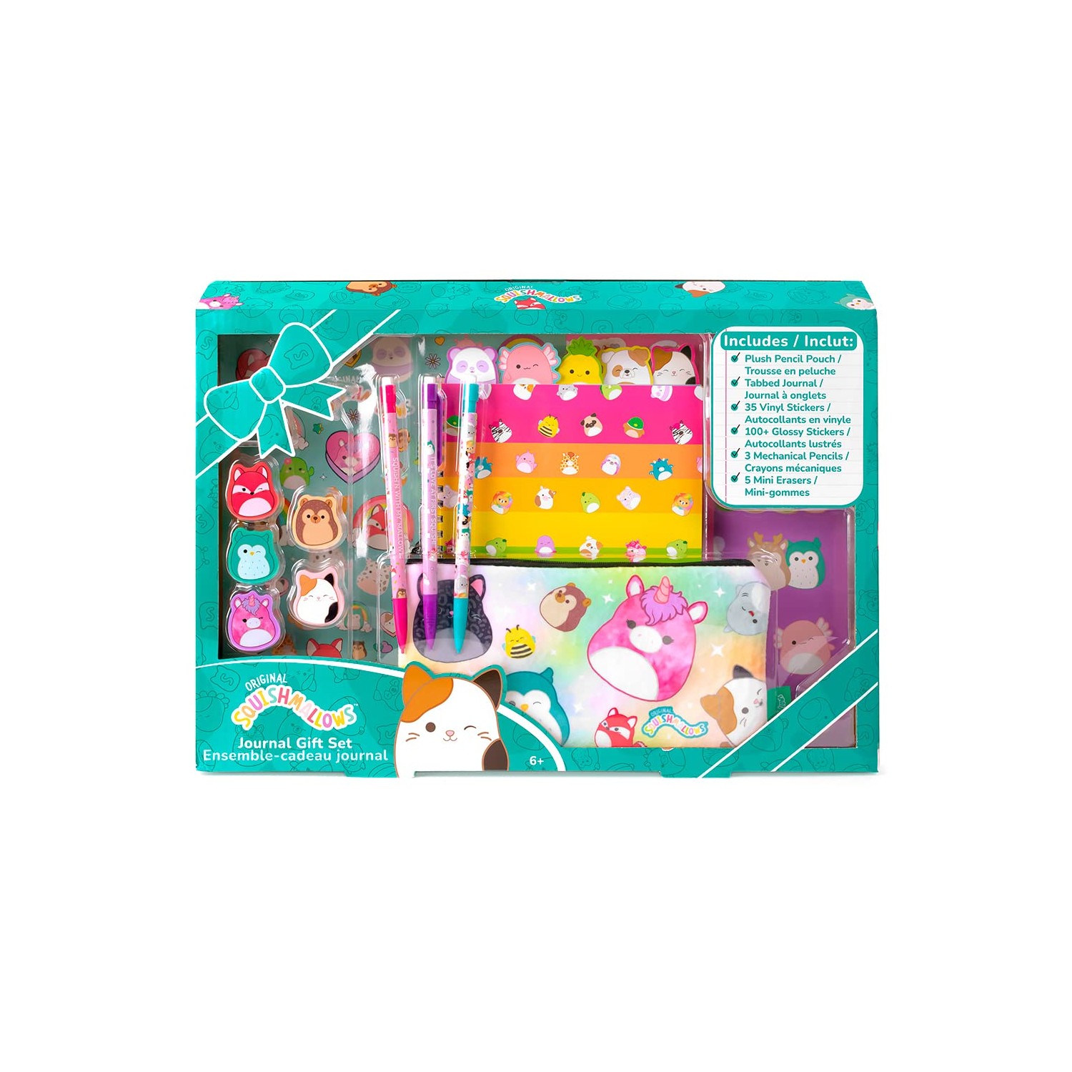 Fashion Angels Squishmallows Journal Gift Set - Includes Journal ...