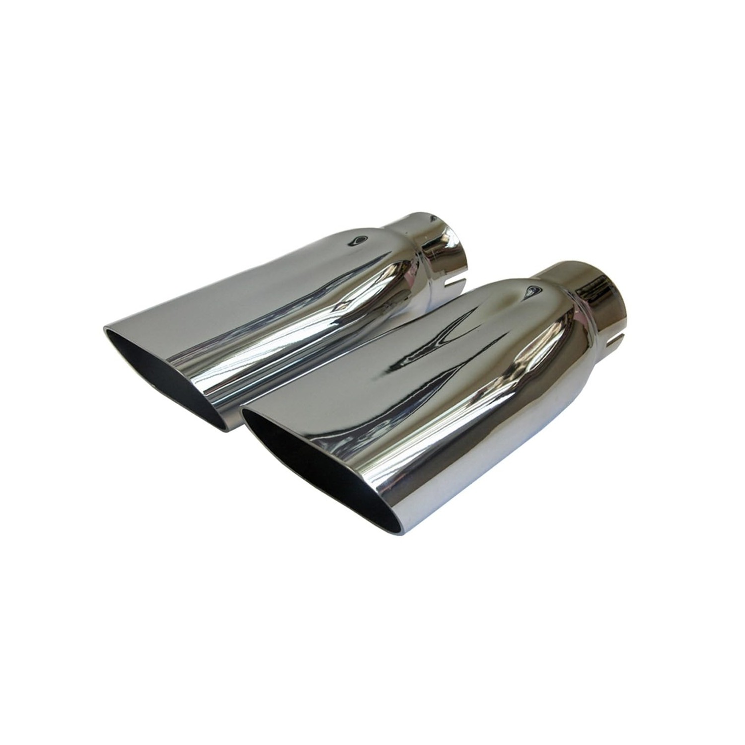 Inline Tube Replacement For 1969-72 Chevelle SS Rear Tail Pipe Chrome ...