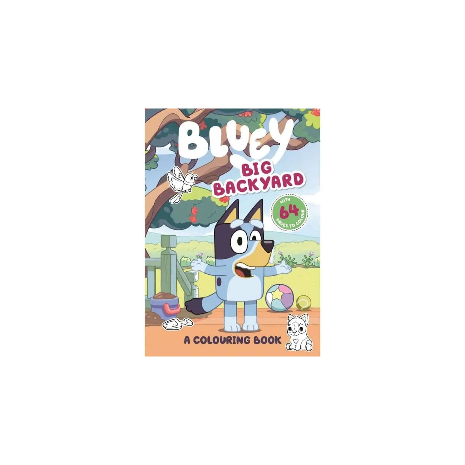 Bluey: Big Backyard A Colouring Book - ibspot.com