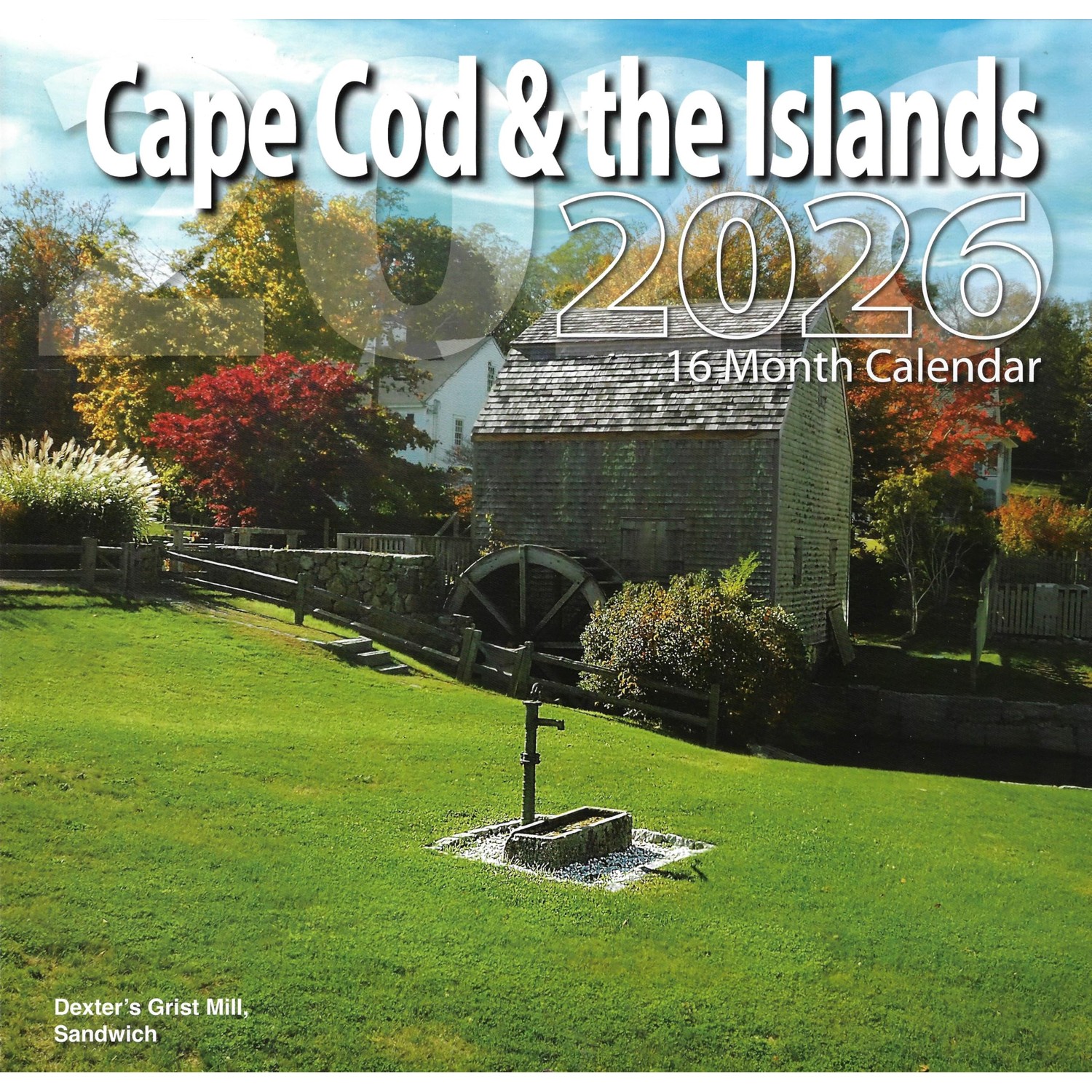 2026 Cape Cod & The Islands Full Size Wall Calendar for Planning ...