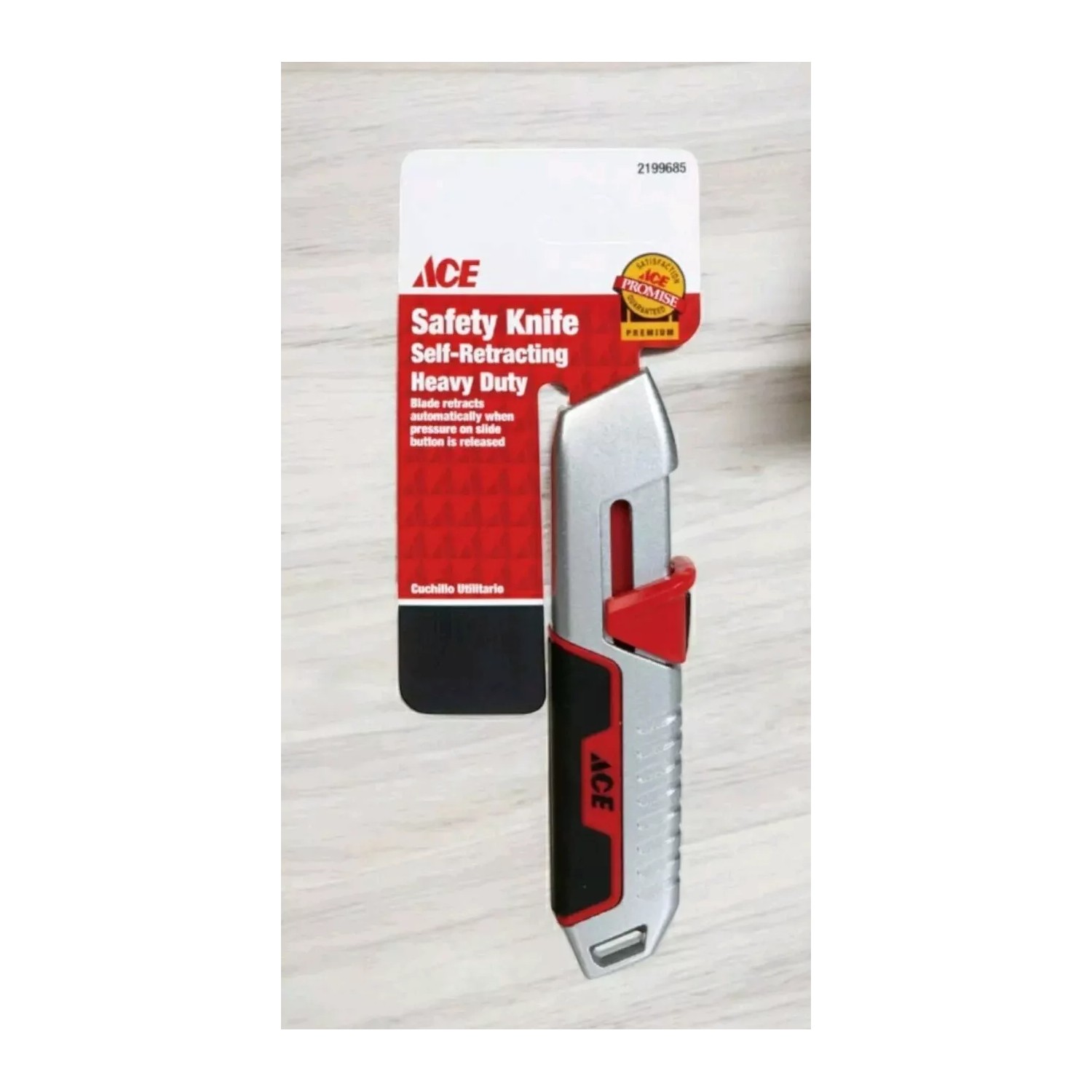 ACE Ace Heavy Duty Auto Retracting Safety Utility Knife - ibspot.com