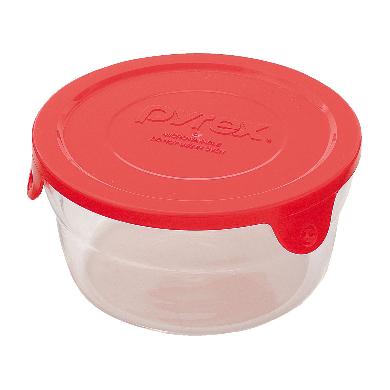 PYREX CP-8597 Serve & Range, 10.1 fl oz (300 ml), Round, Red - ibspot.com