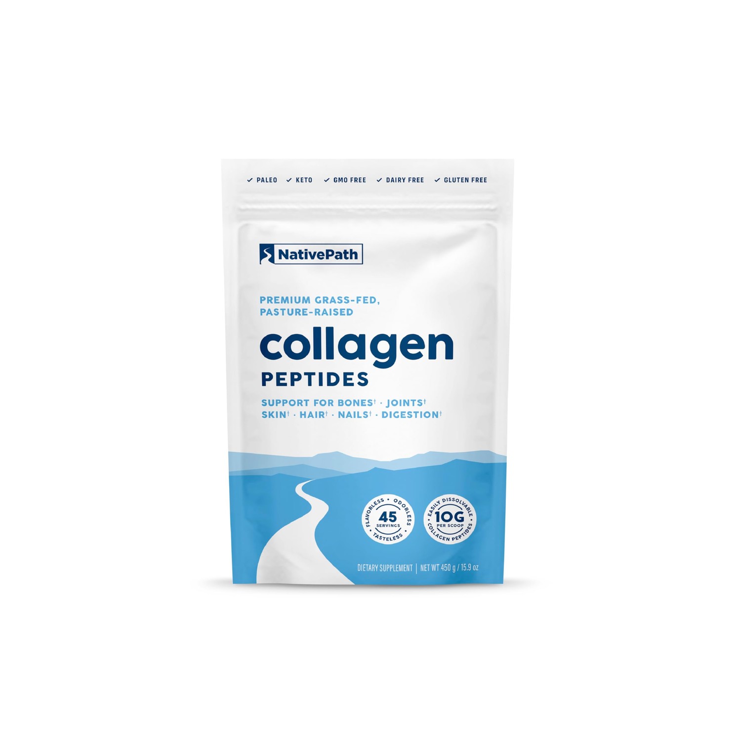 NativePath NativePath Collagen Peptides Protein - Hydrolyzed Type 1 & 3 ...