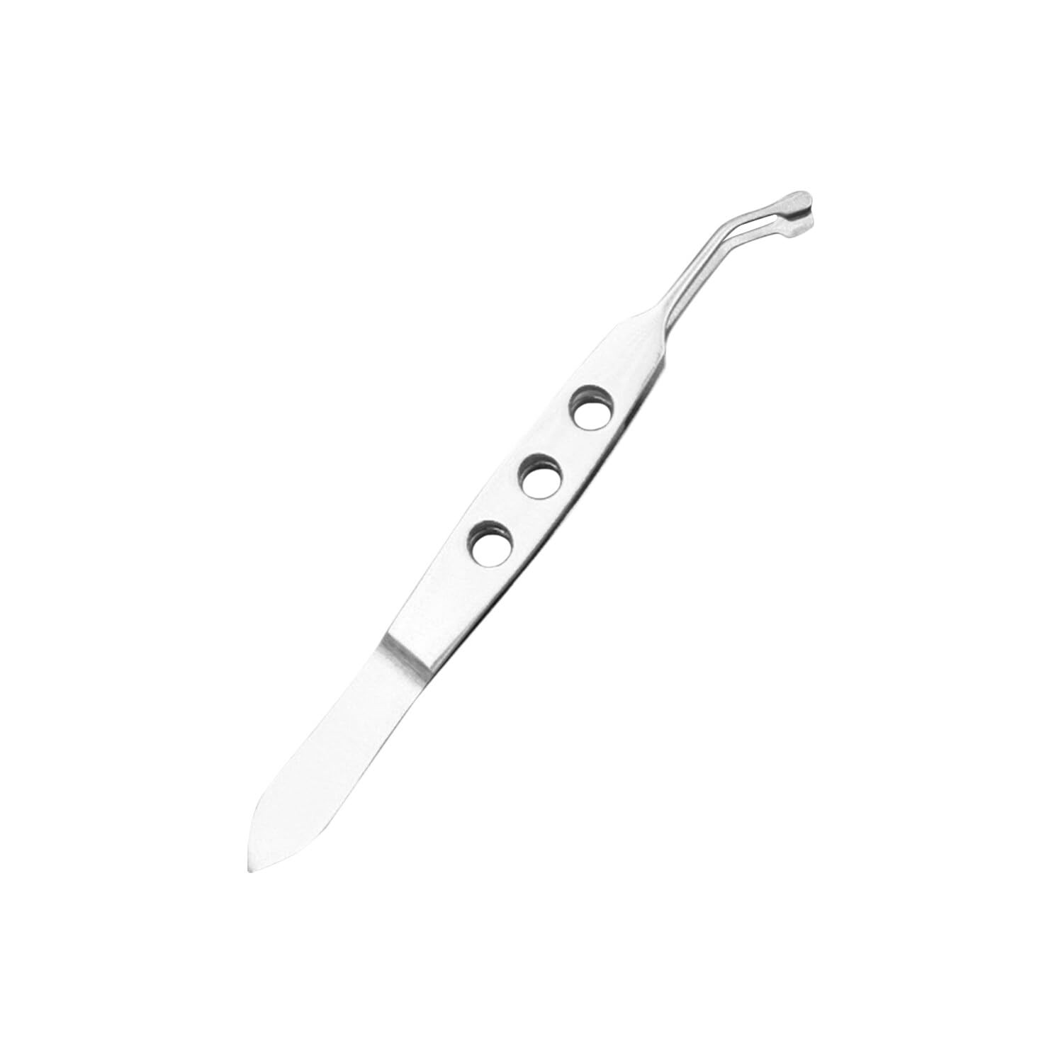 WOONEKY Eyelid Tweezers Compressor Gland Forceps for Women Stainless ...