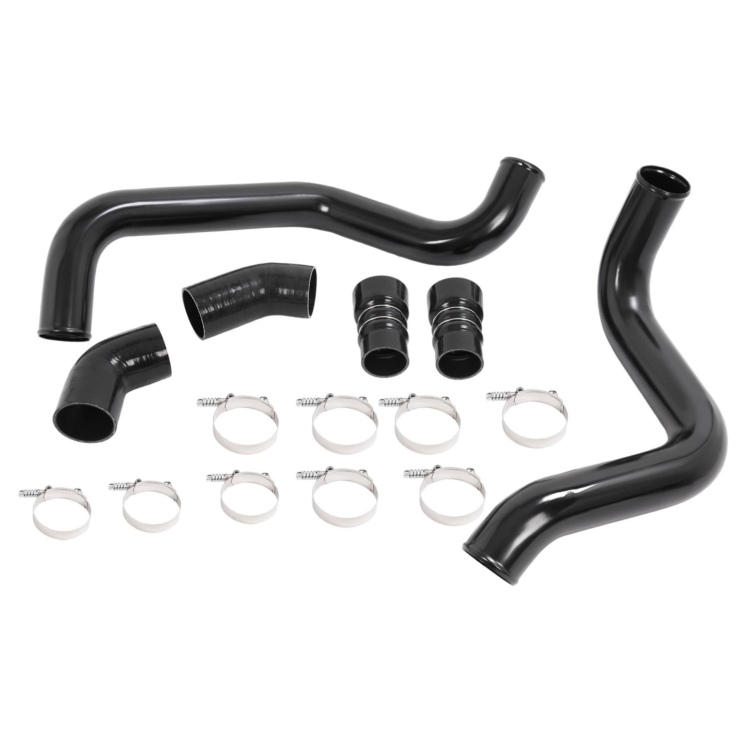 KUAFU KUAFU 3" Turbo Intercooler Pipe & Boot Kit Compatible with 2002 ...