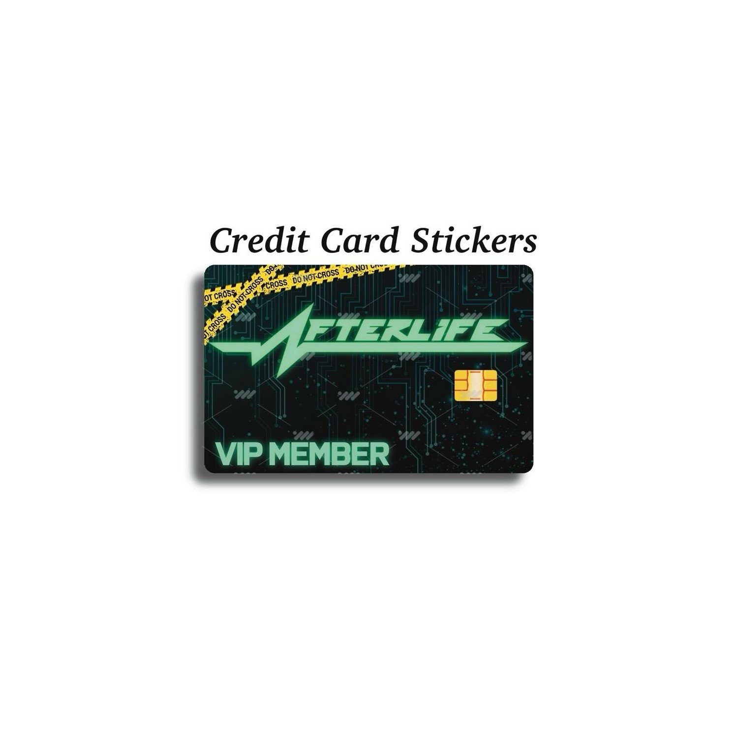 Arasaka Cyberpunk Themed 2077 Style Credit Card Skin with QR Code and ...