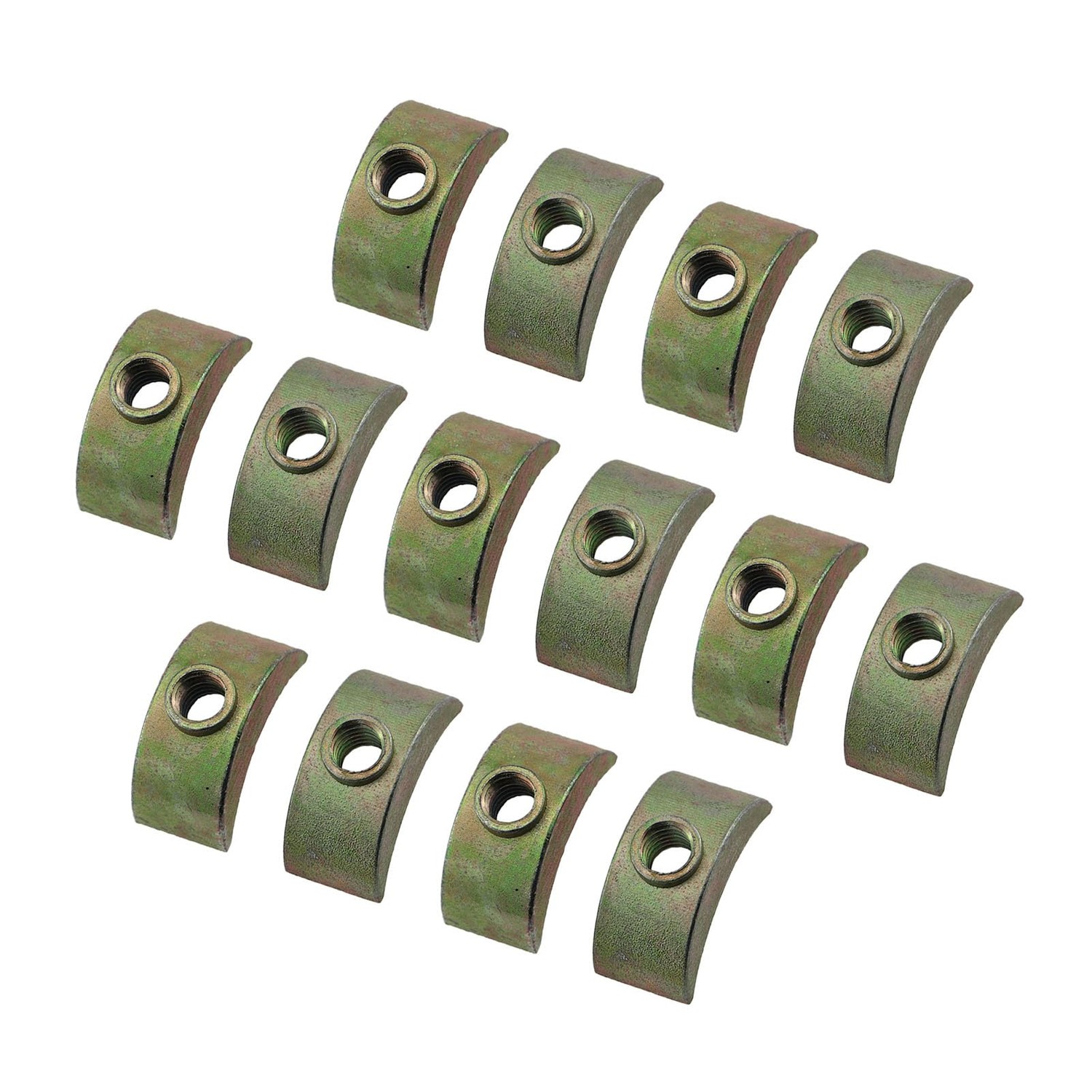 Guifeng 14PCS M6 Half Moon Nut Connector Closet Bed Frame Half Moon ...
