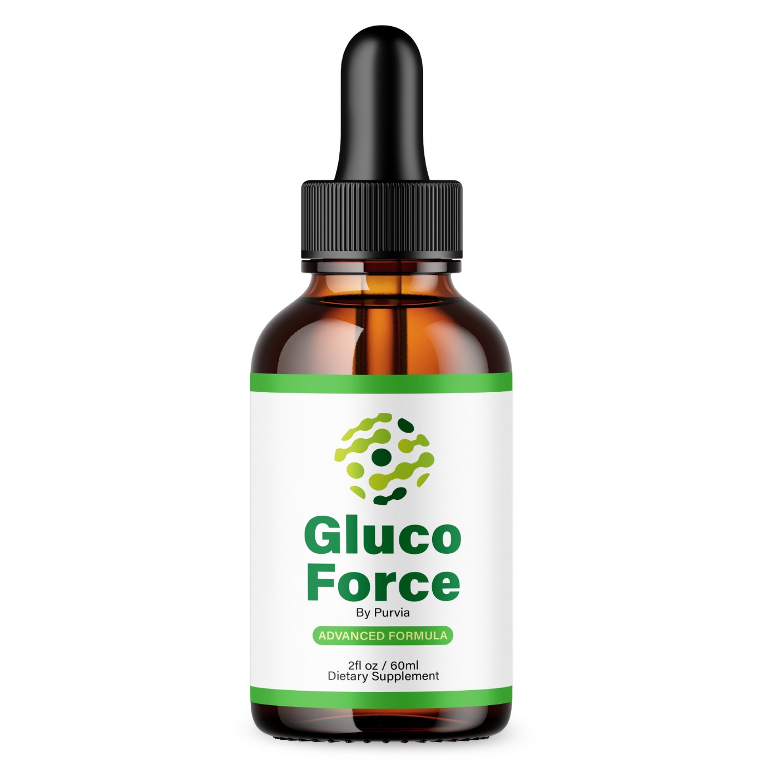 Purvia Gluco Force Liquid Drops Extra Strength Formula Supplement for ...