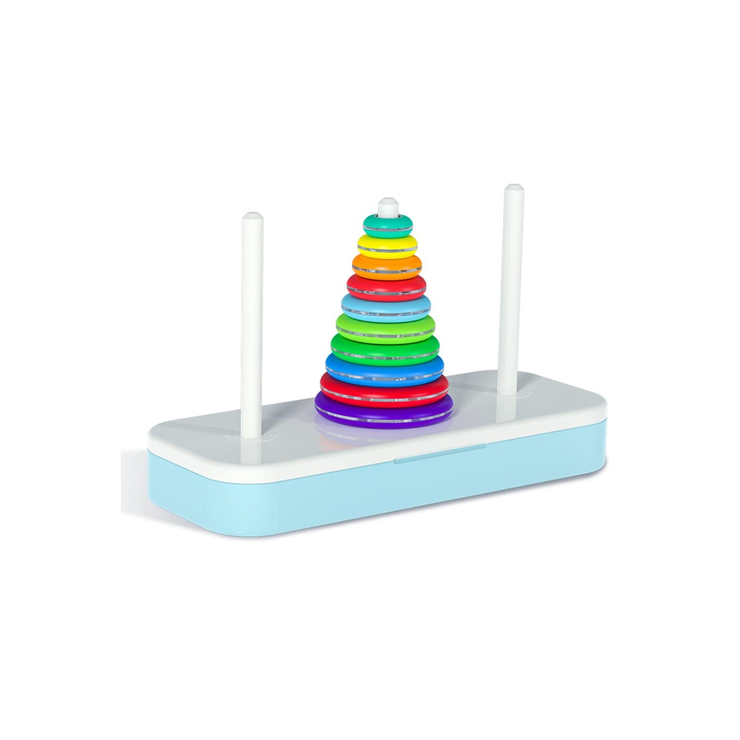 TANCH Hanoi Tower Puzzle All in One Logical Thinking Tower of Hanoi ...