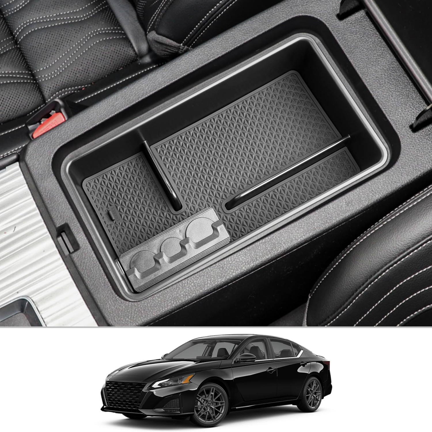 CDEFG Center Console Accessory Organizer for 2019 2020 2021 2022 2023 ...