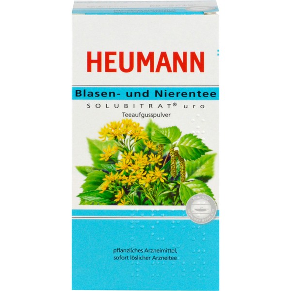 HEUMANN Blasen- und Nierentee Solubitrat uro Teeaufgusspulver, 60 g Tea ...
