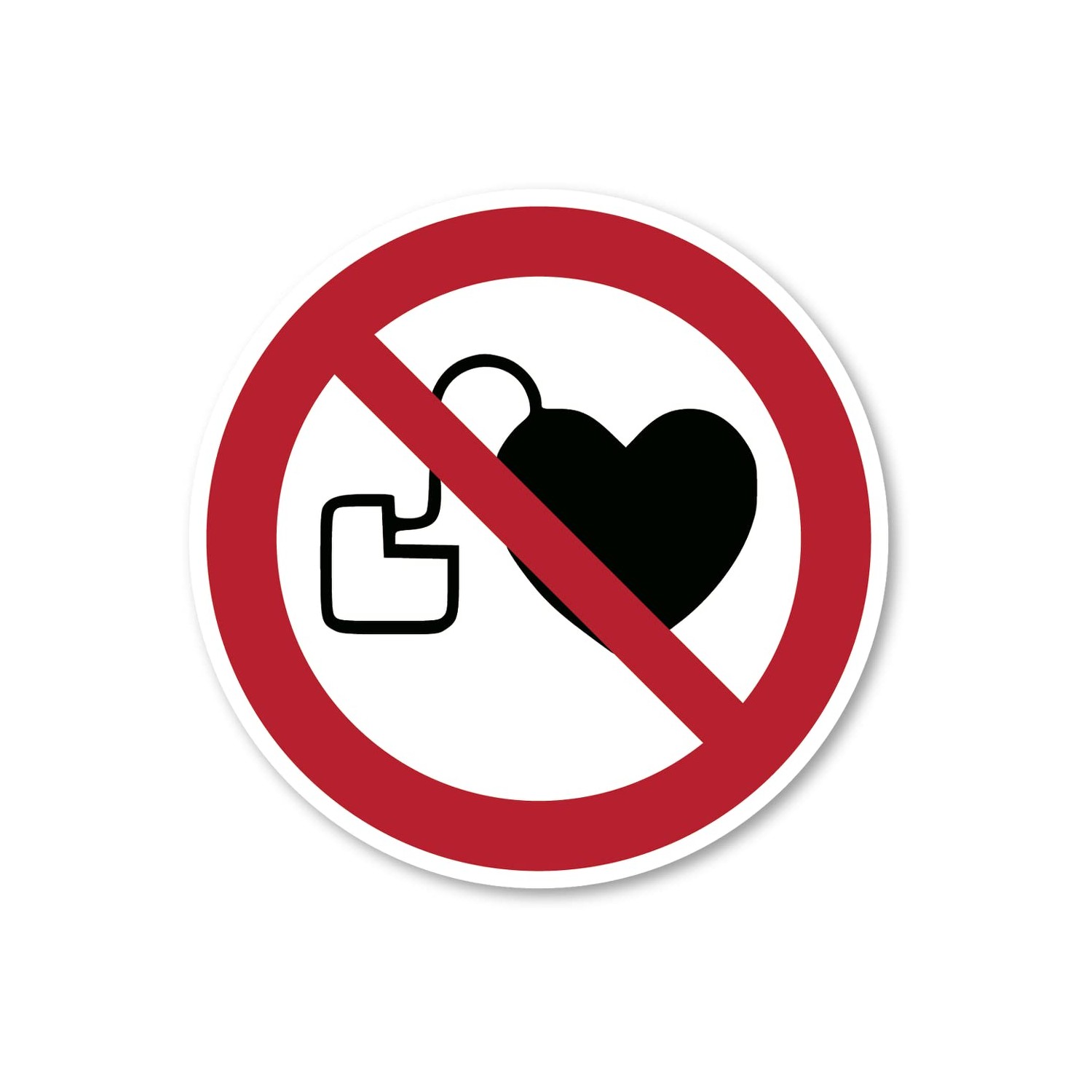 No access for people with pacemakers or implanted defibrillators ...