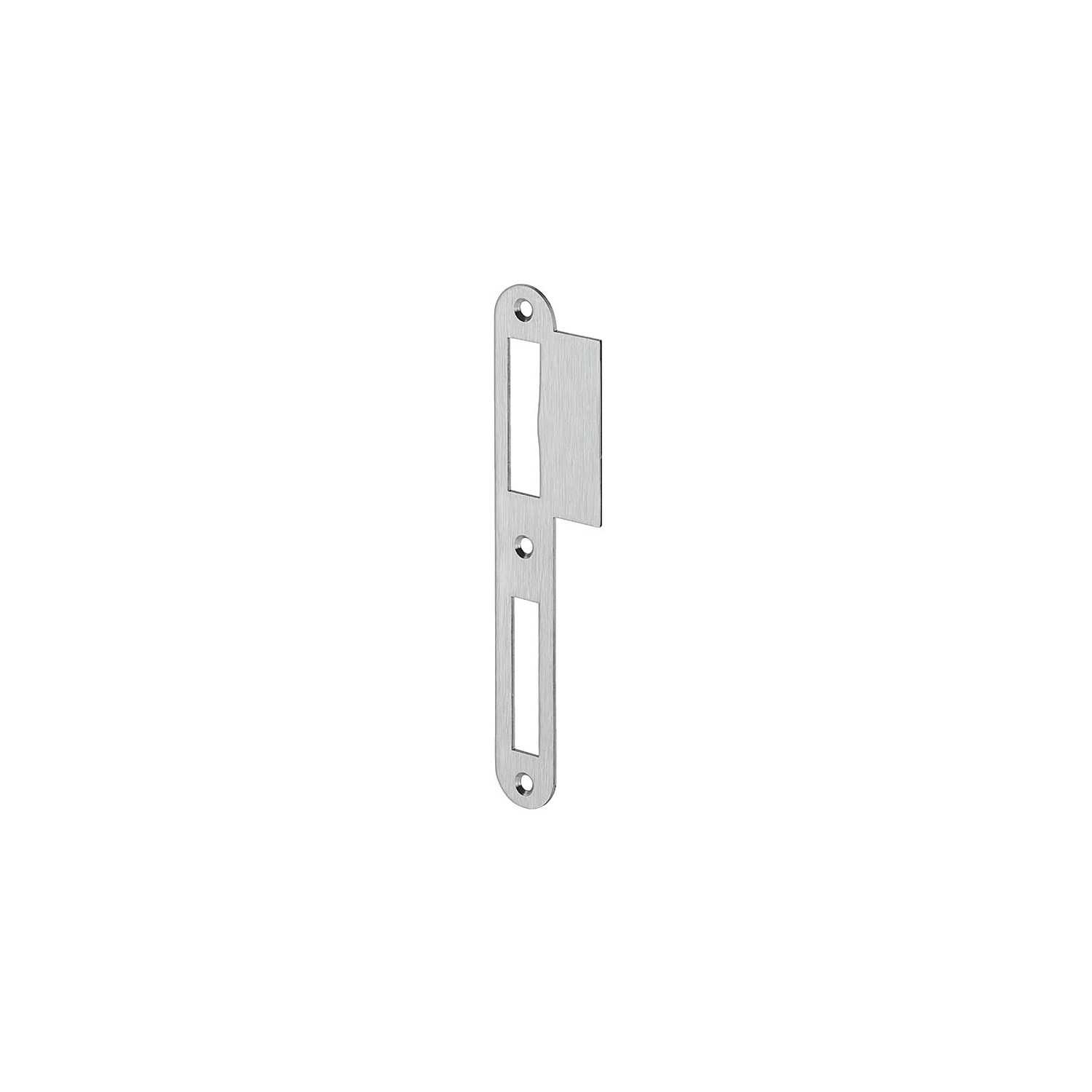 Gedotec Strike Plate Nickel Silver | 1 Piece Inlet Locking Plate Room ...