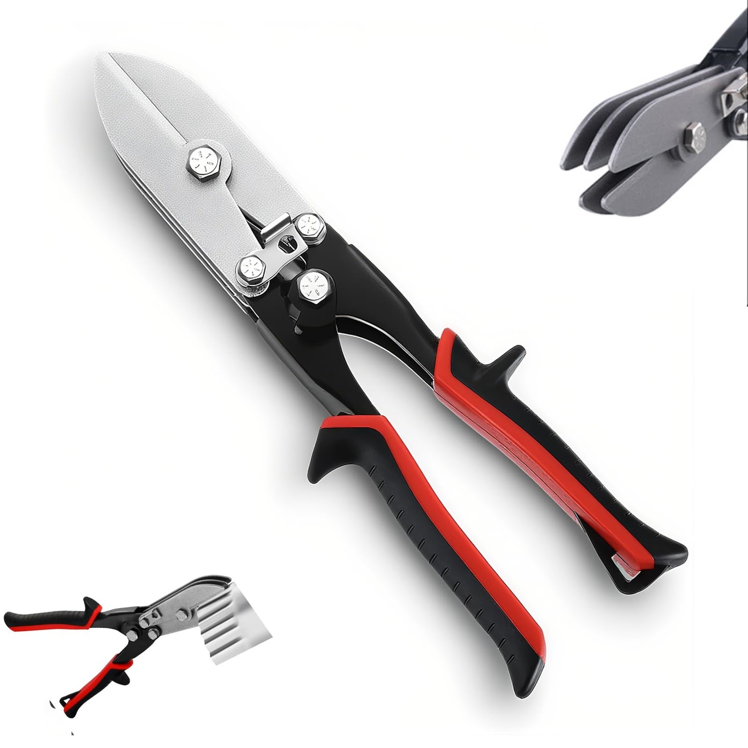 5 Blade Hand Crimper Sheet Metal Tools,Gutter Crimping Tool and Sheet ...