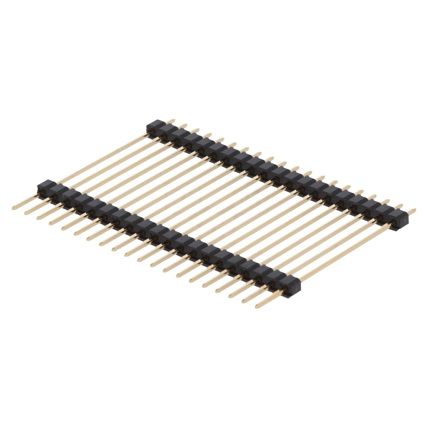 BerryBase 1 x 20 Pin Header for Raspberry Pi, Two Tier and Straight ...