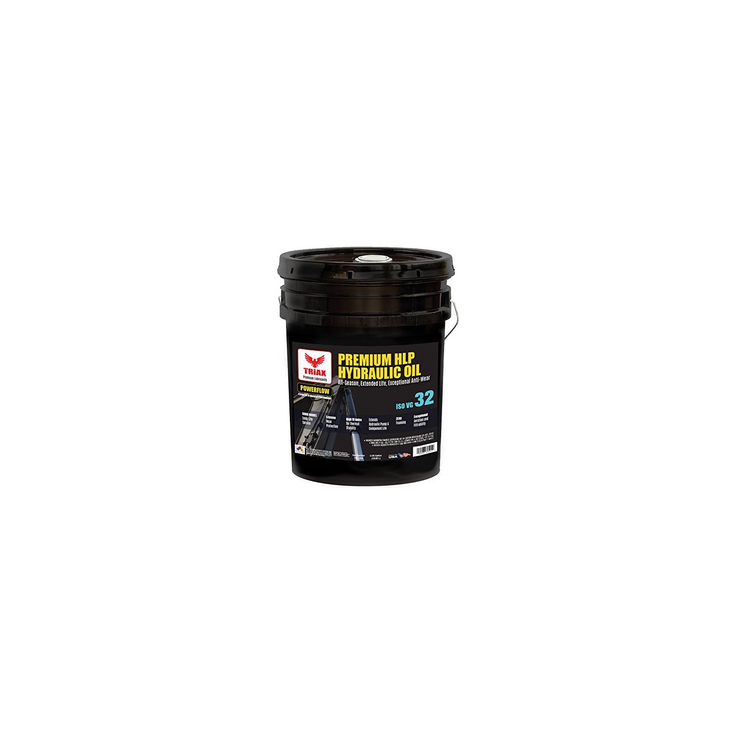 Triax Premium HLP Hydraulic Oil 32, Powerflow Medium Hydraulic Oil ...