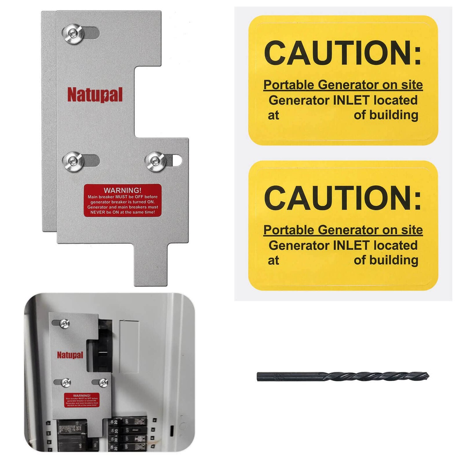 Natupal Generator Interlock Kit compatible with GE General Electeric ...