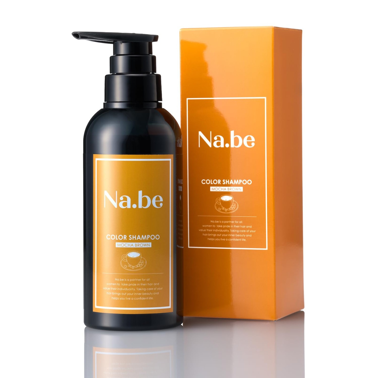Naive Hair Color Shampoo, Mocha Brown, 1 Bottle x 10.1 fl oz (300 ml ...