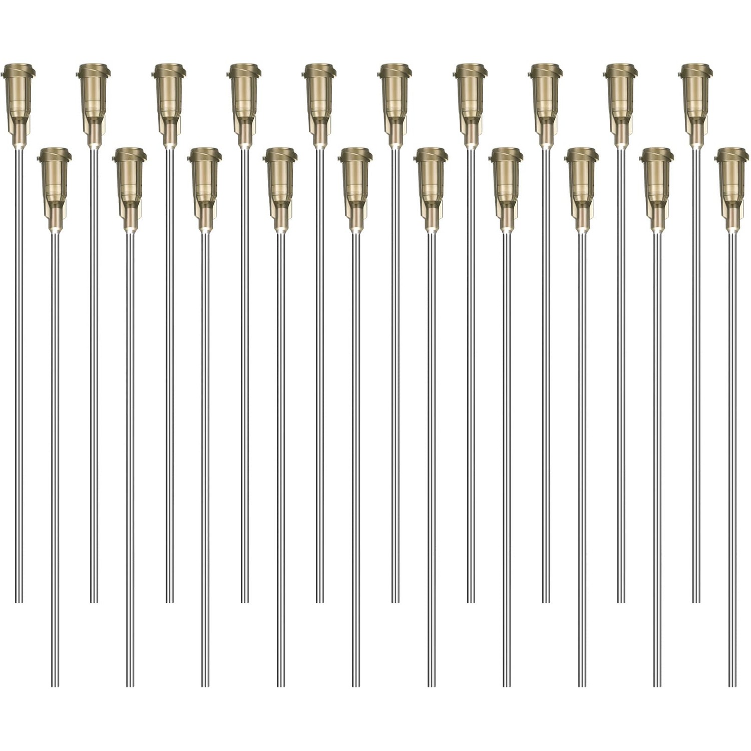 20 Pieces 4 Inch Blunt Tip Dispensing Needle with Luer Connector ...