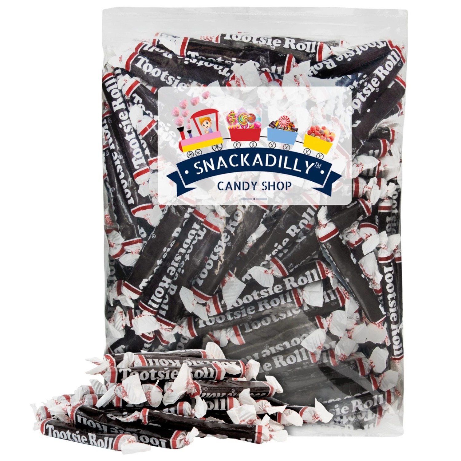 Tootsie Rolls Long Chocolate Chews Original - 1.5Lb of long Tootsie ...