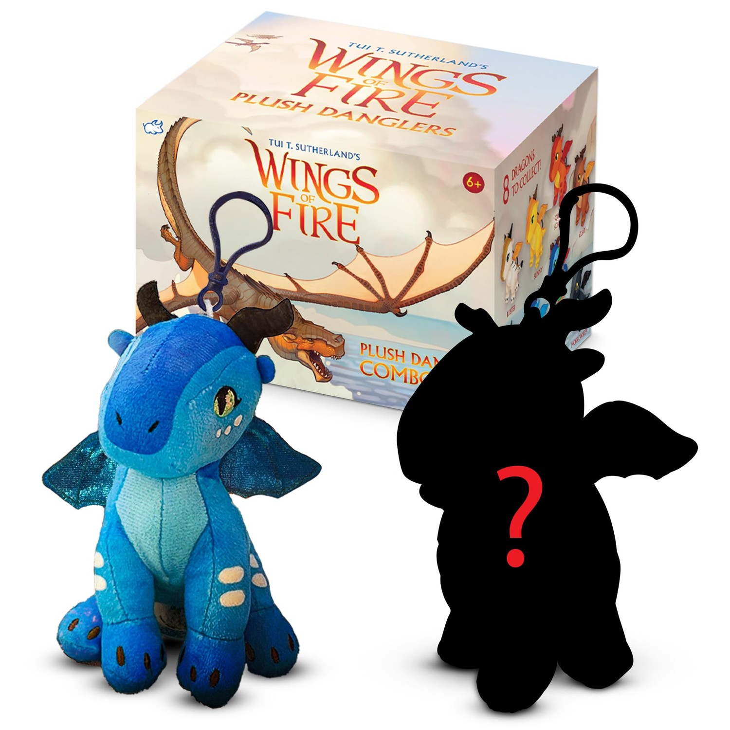 Wings of Fire Dragon Plush Stuffed Animal - Tsunami & Mystery Dragon ...