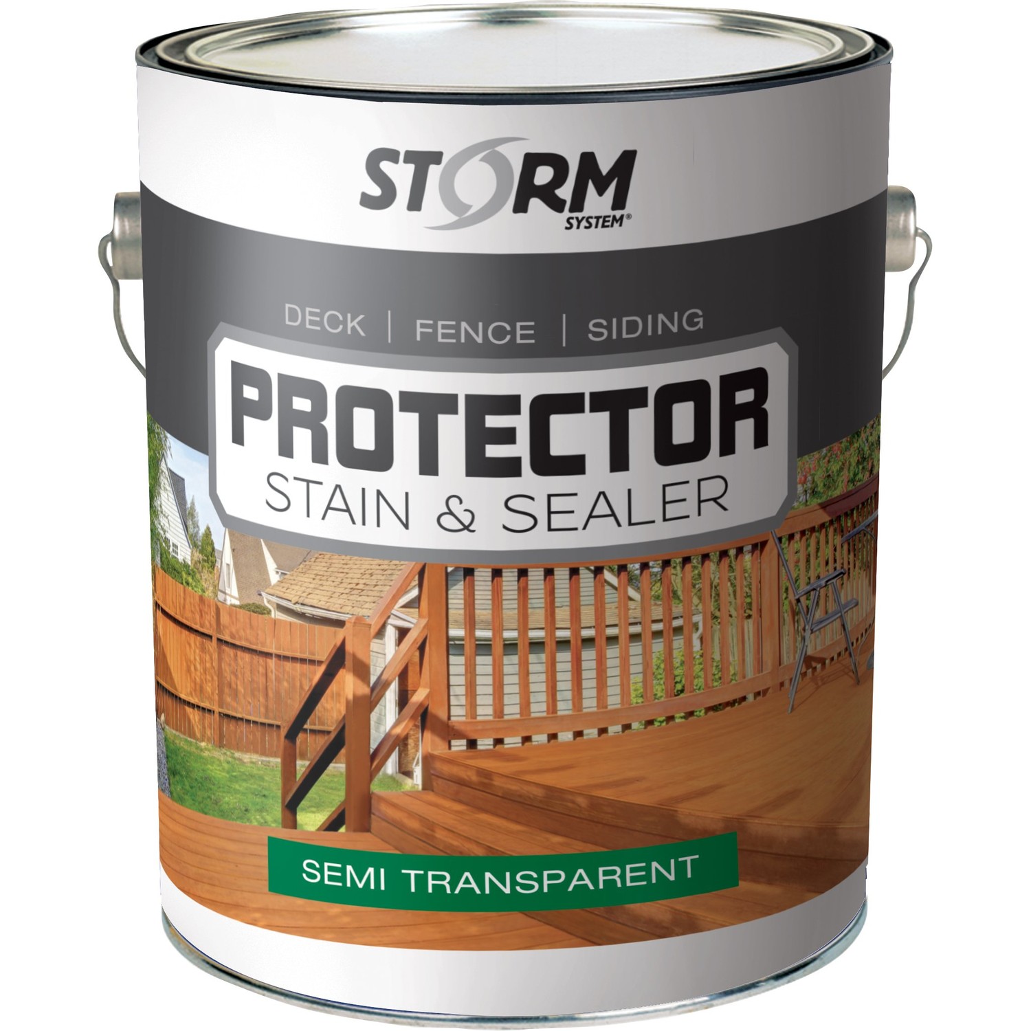 Storm Stain Protector - Cedartone, 1 Gallon, Protects Outdoor Wood from ...
