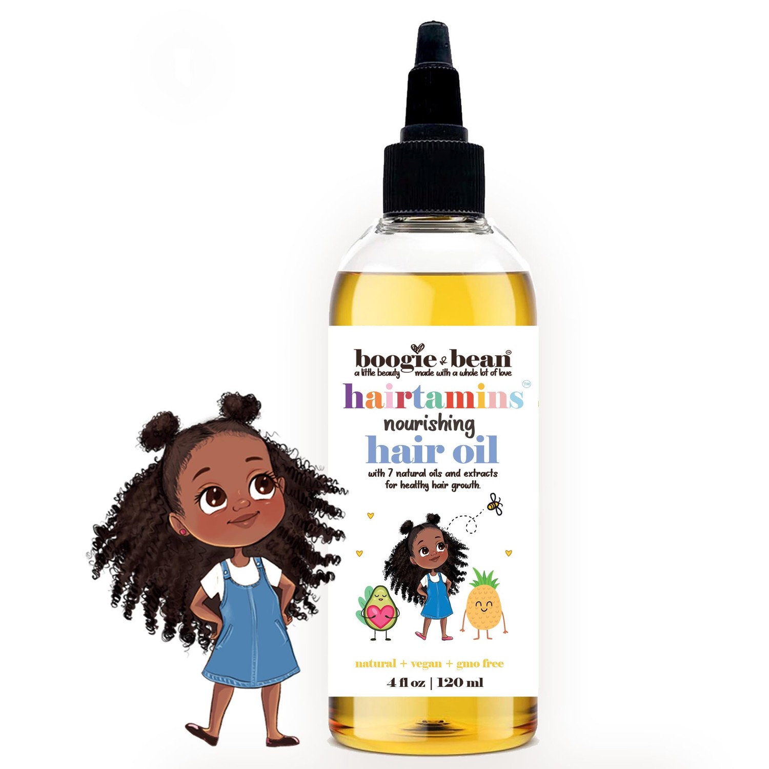 Kids Hair Oil, Baby Hair Moisturizer and Kids Hair Vitamins for Hair ...