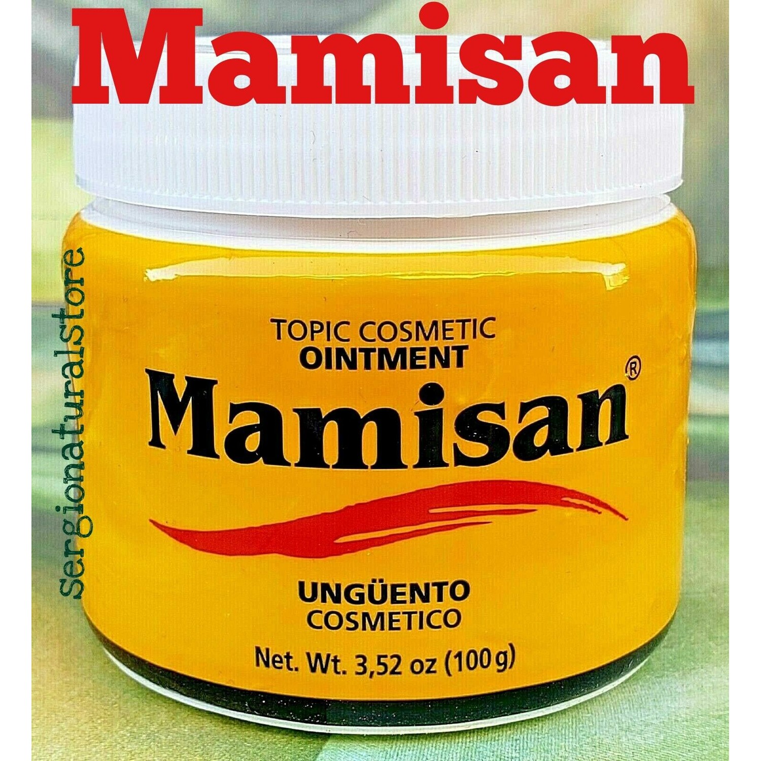 MAMISAN Pomada OINTMENT 100 grs (3.52 oz) each Made in Mexico 100% ...
