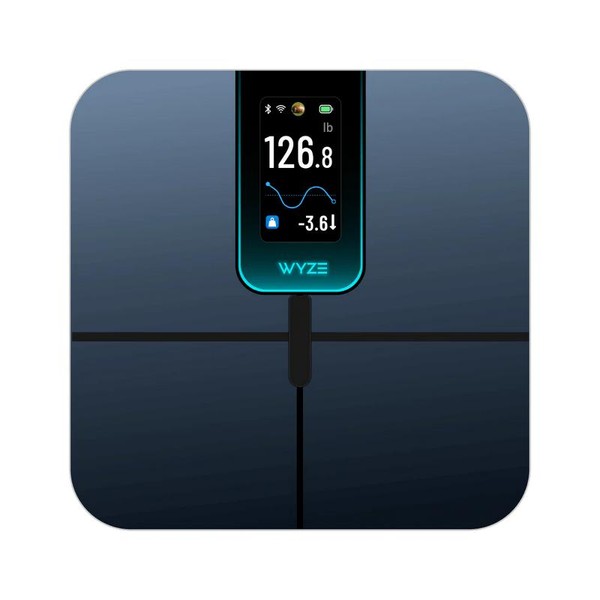 Wyze Scale Ultra — Wi-Fi Smart Weighing Scale, Huge 4.3" Screen — Step ...