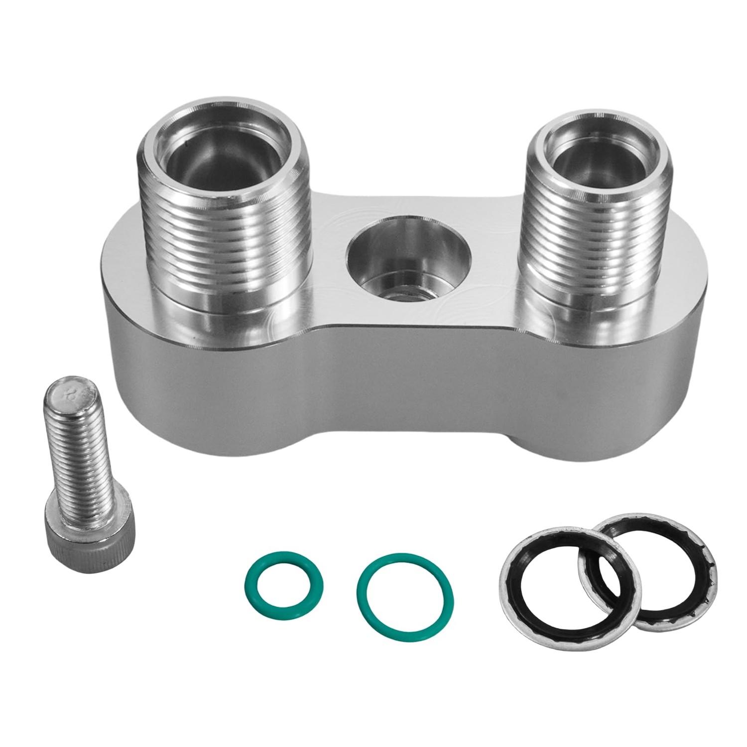 Air Conditioning Compressor Adapter Fit for LS GM R4 CNC, AC Compressor ...