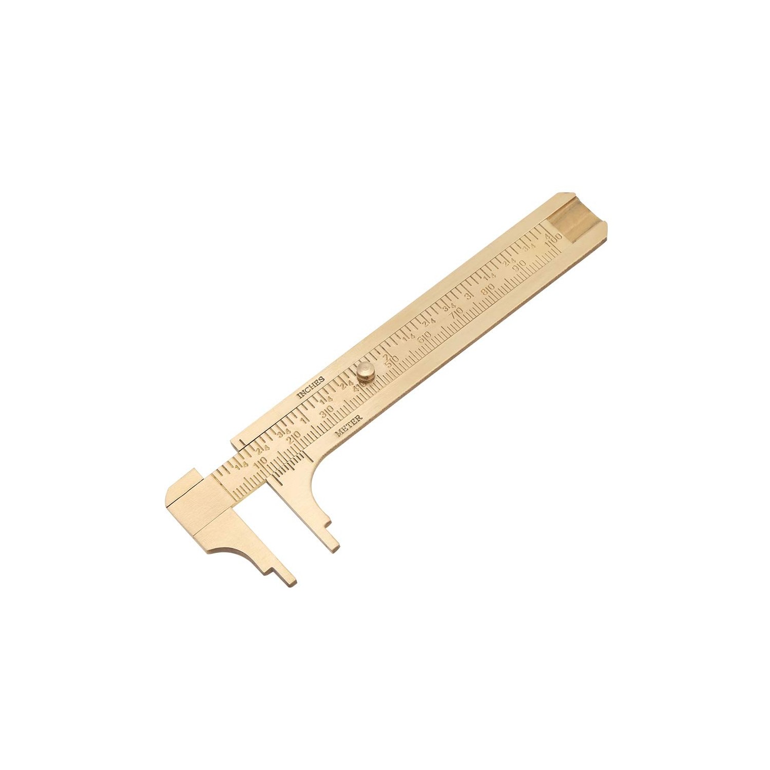 Brass Vernier Calipers, Akozon Retro Vernier Caliper 1pc Mini Brass ...