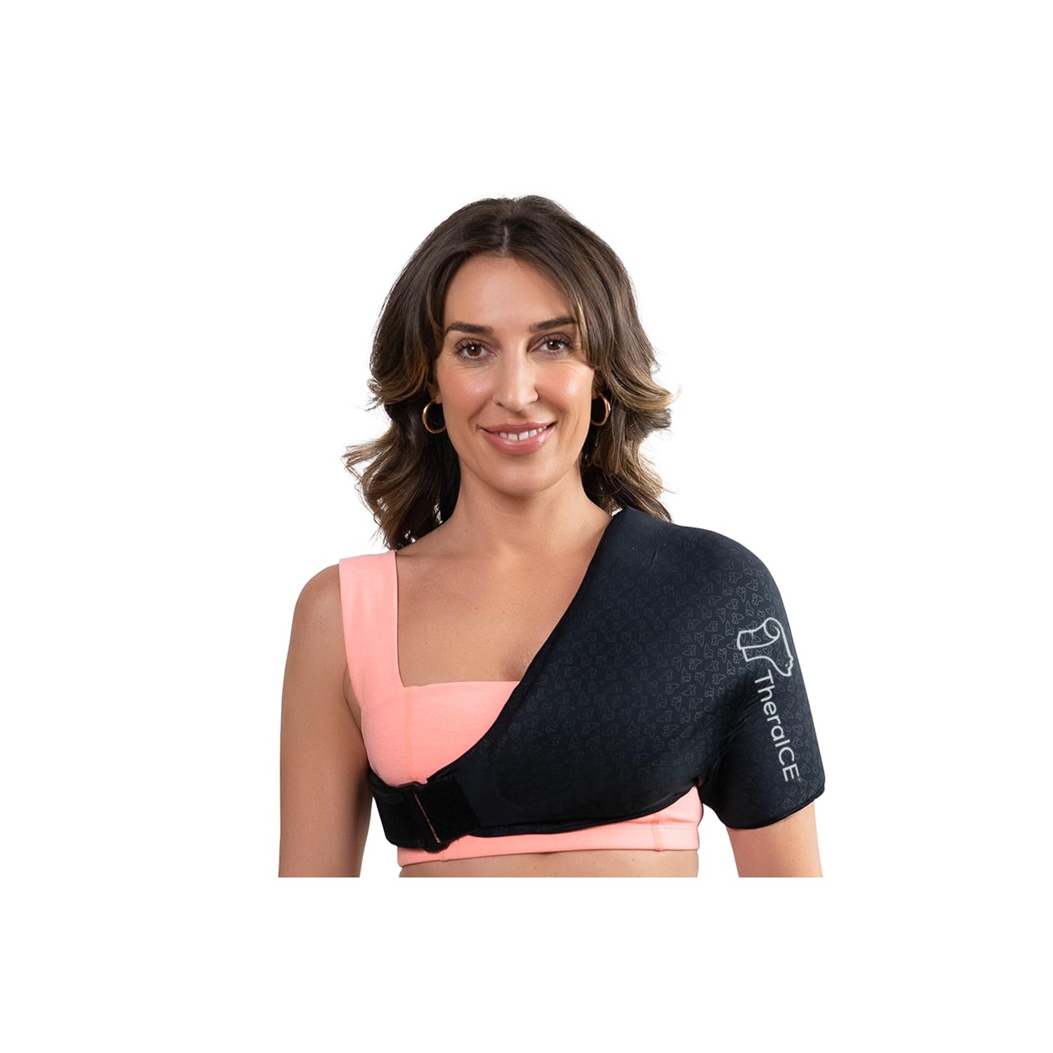 TheraICE PRO Shoulder Ice Pack Wrap for Injury, Reusable Compression ...