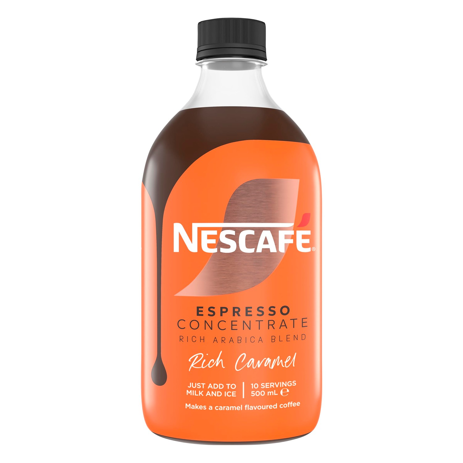 Nescafé Espresso Rich Caramel Flavoured Coffee Concentrate 500 ml ...