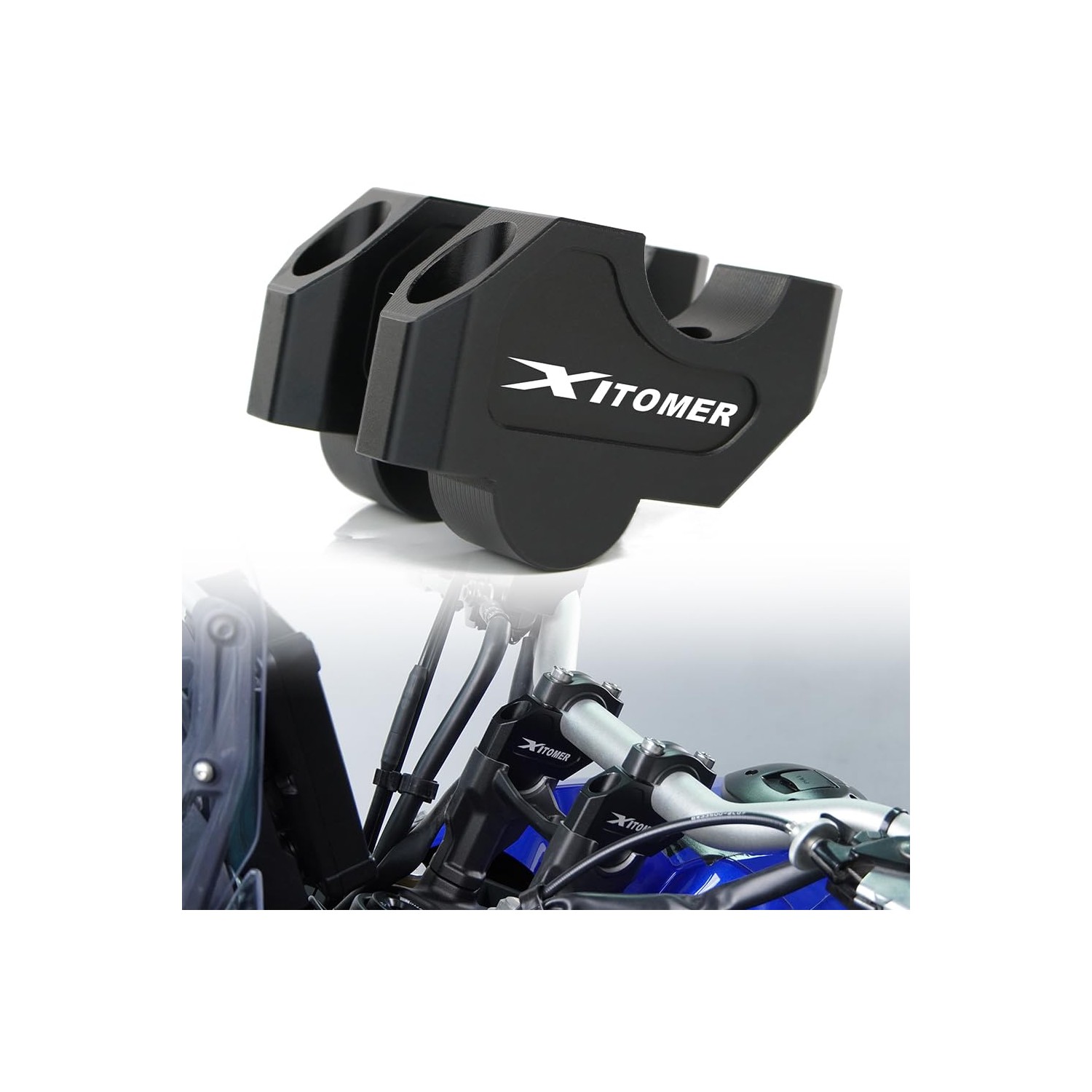 Xitomer Handlebar Risers Compatible with Tenere 700 XTZ690 2019-2024 ...