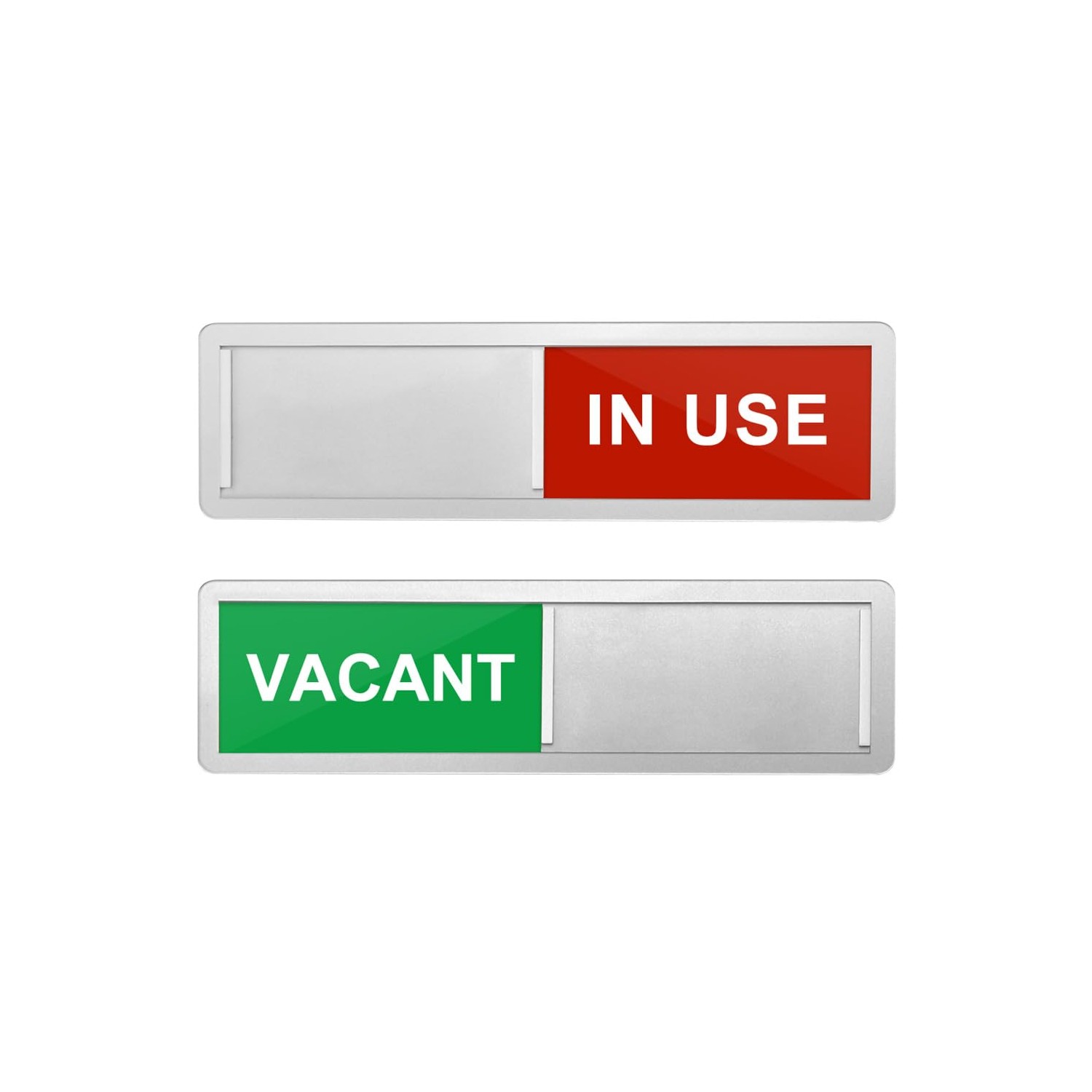 BUZIFU Vacant In Use Sliding Door Sign Vacant In Use Sign Slider Door ...