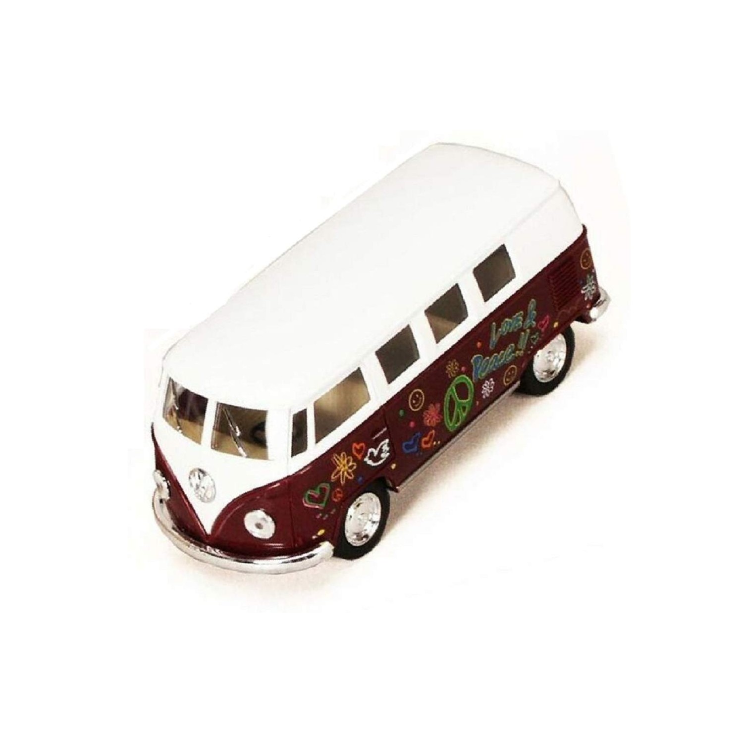 1962 Volkswagen Classic Bus with Decals 1/32 scale Die Cast Model Toy ...