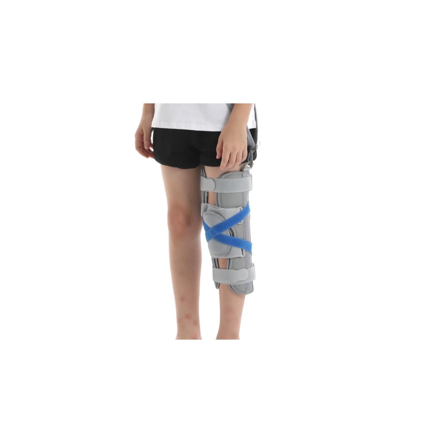 RousuMedi Kids Knee Leg Immobilizer Pediatric Knee Brace Support Child ...