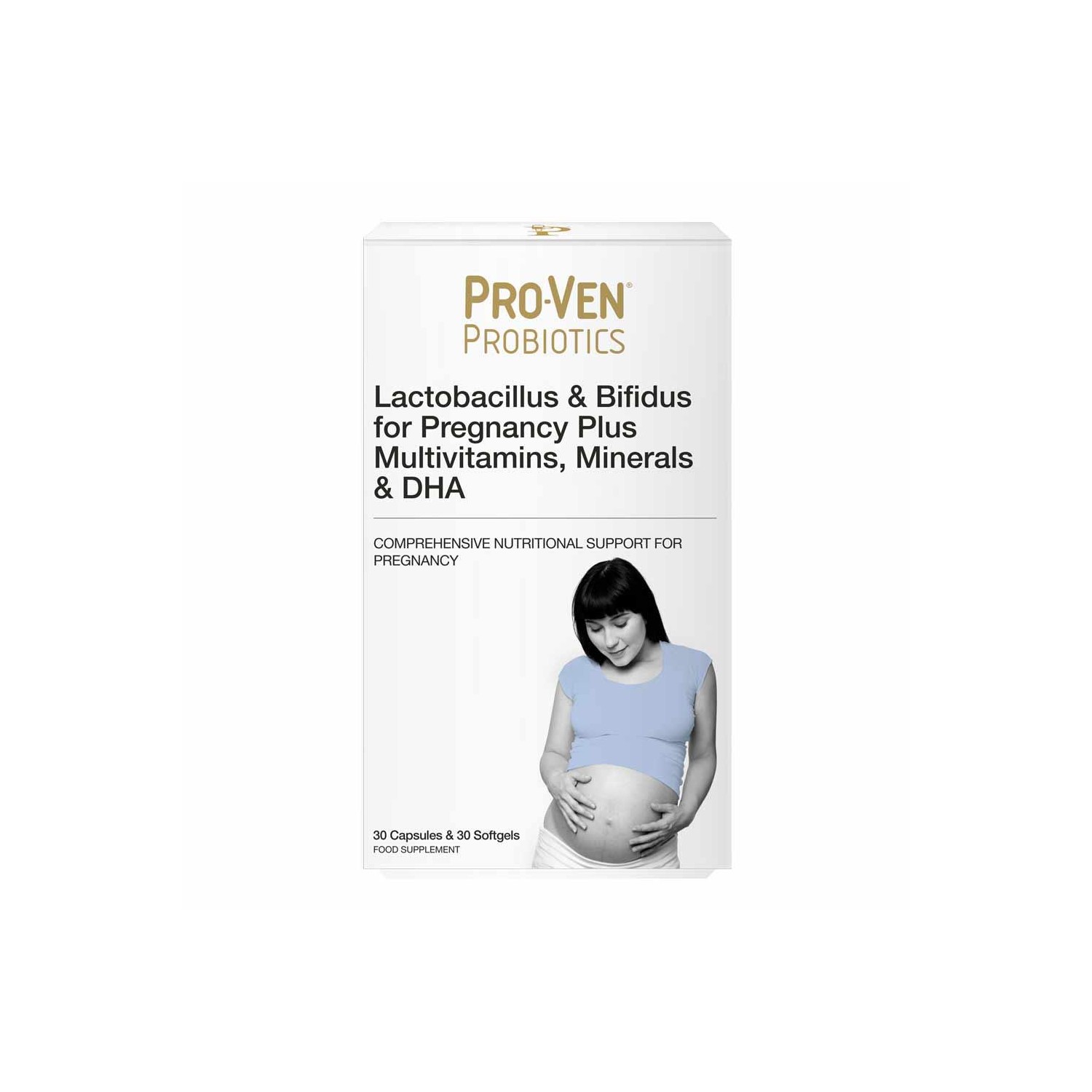 ProVen Pro-Ven Probiotics Lactobacillus & Bifidus for Pregnancy Plus ...