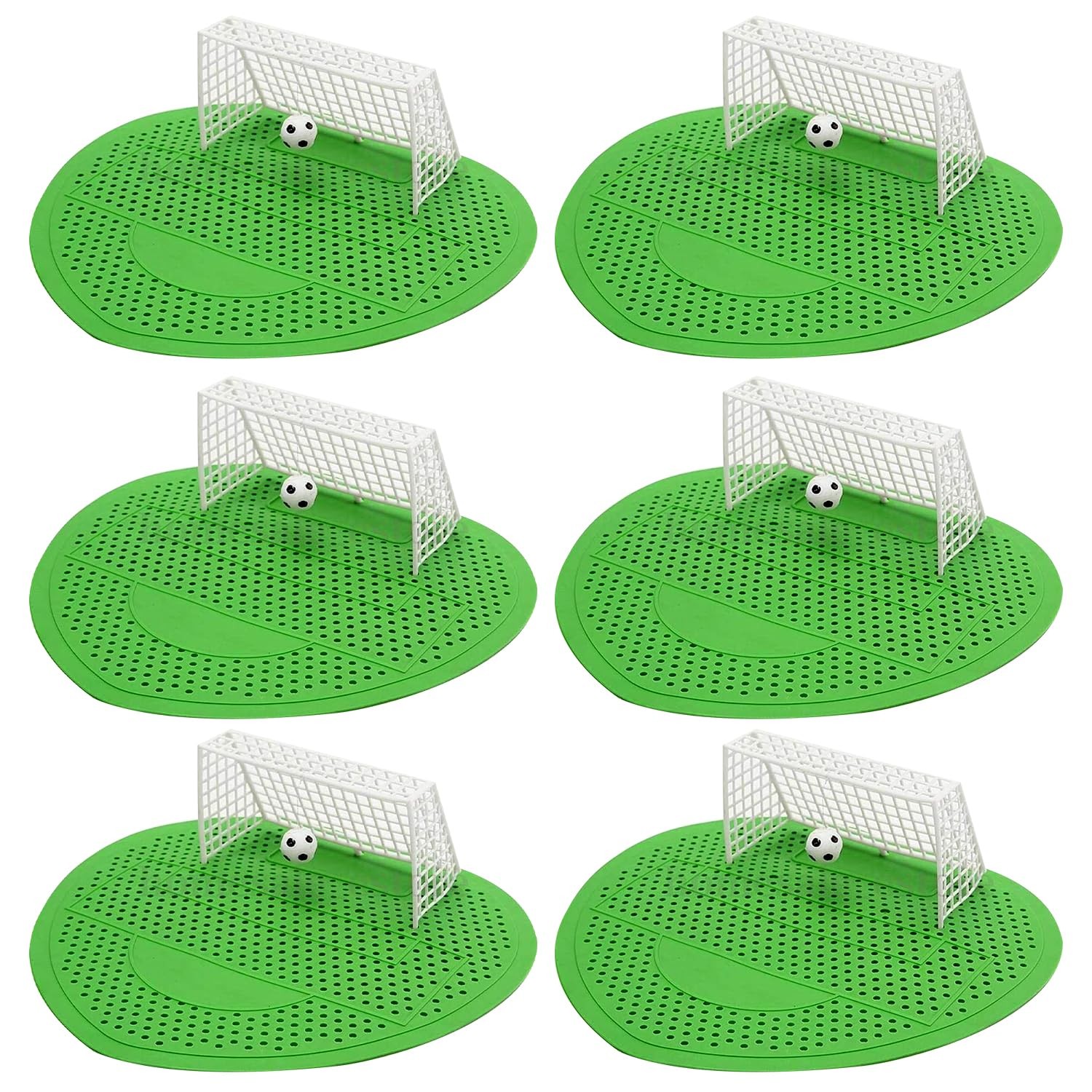 Pack of 6 Urinal Sieves with Fragrance, 18.5 x 19.3 cm, Urinal Sieve ...