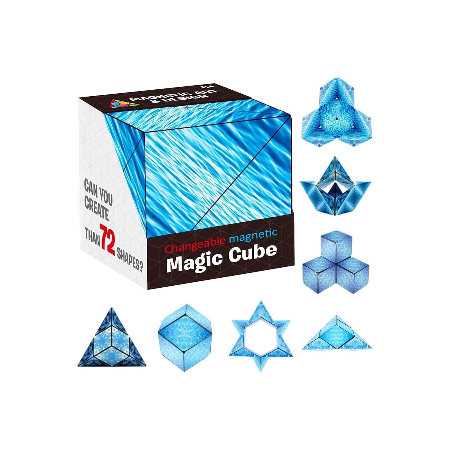 Magic Cube The Shape Shifting Box Magnetic Puzzle Box STEM/STEAM 3D ...