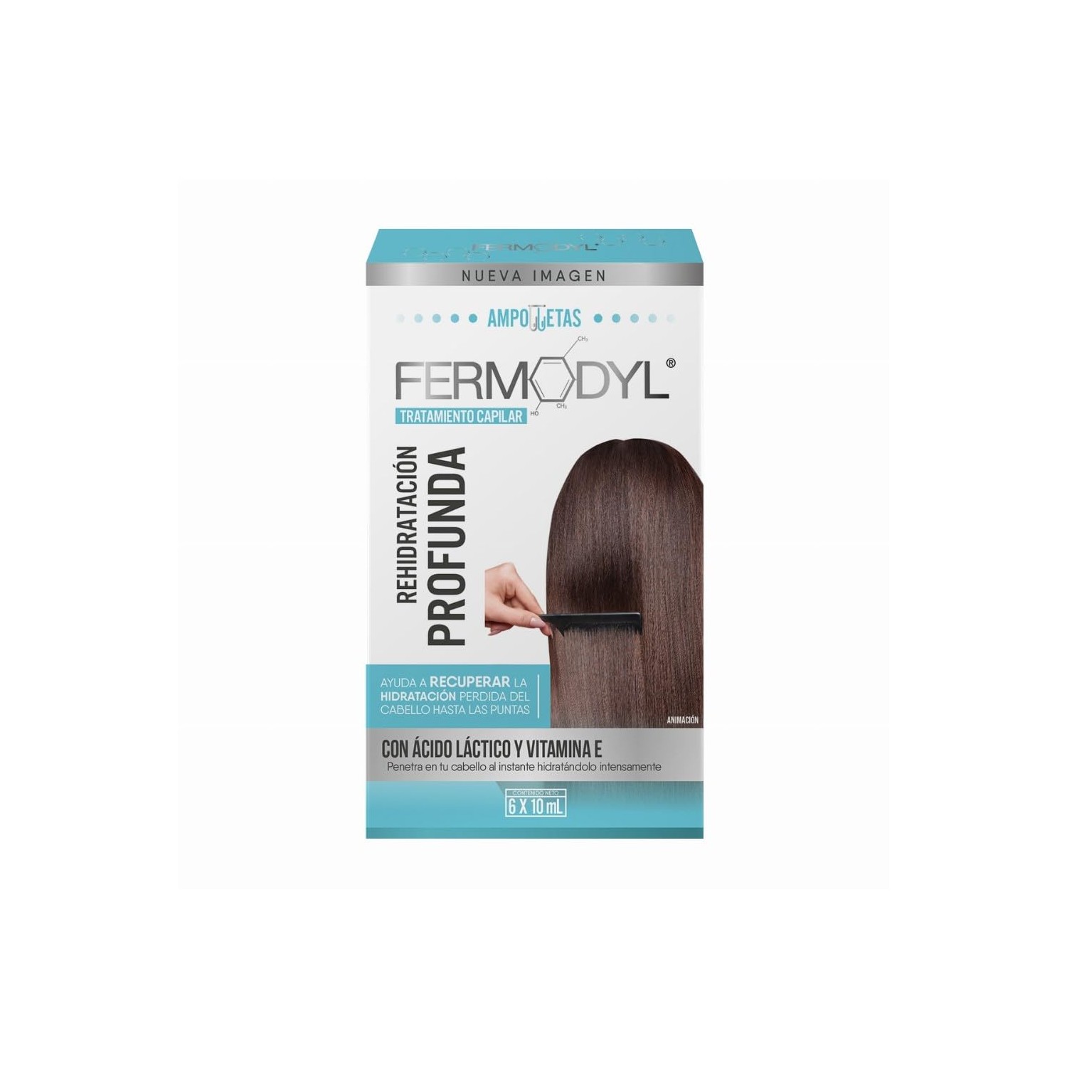 Fermodyl Rehidratacion Profunda - Tratamiento Capilar con 6 ampolletas ...